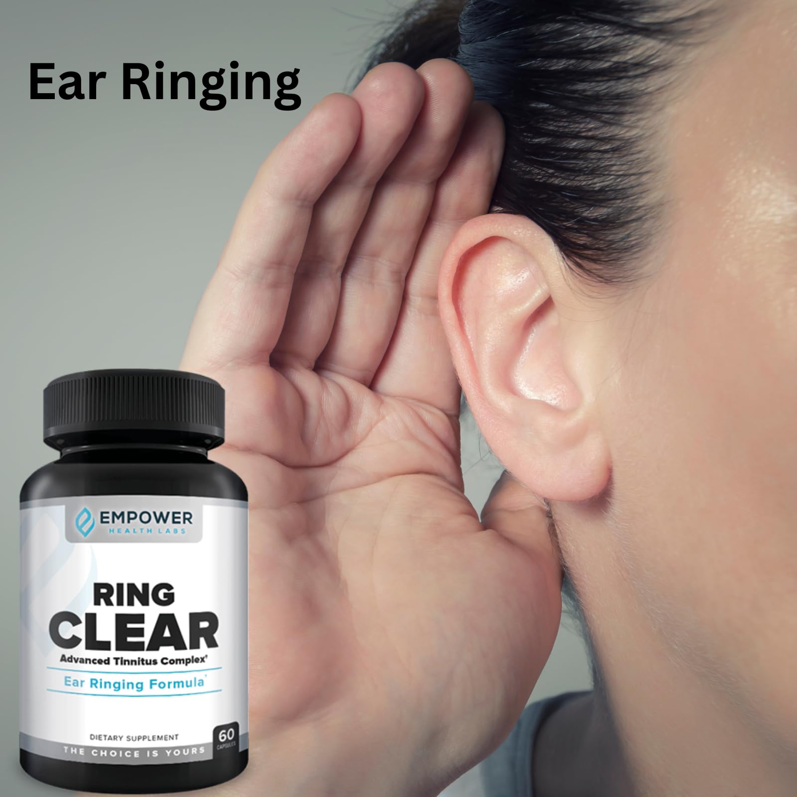 ear buzzing solution with blended vitamins