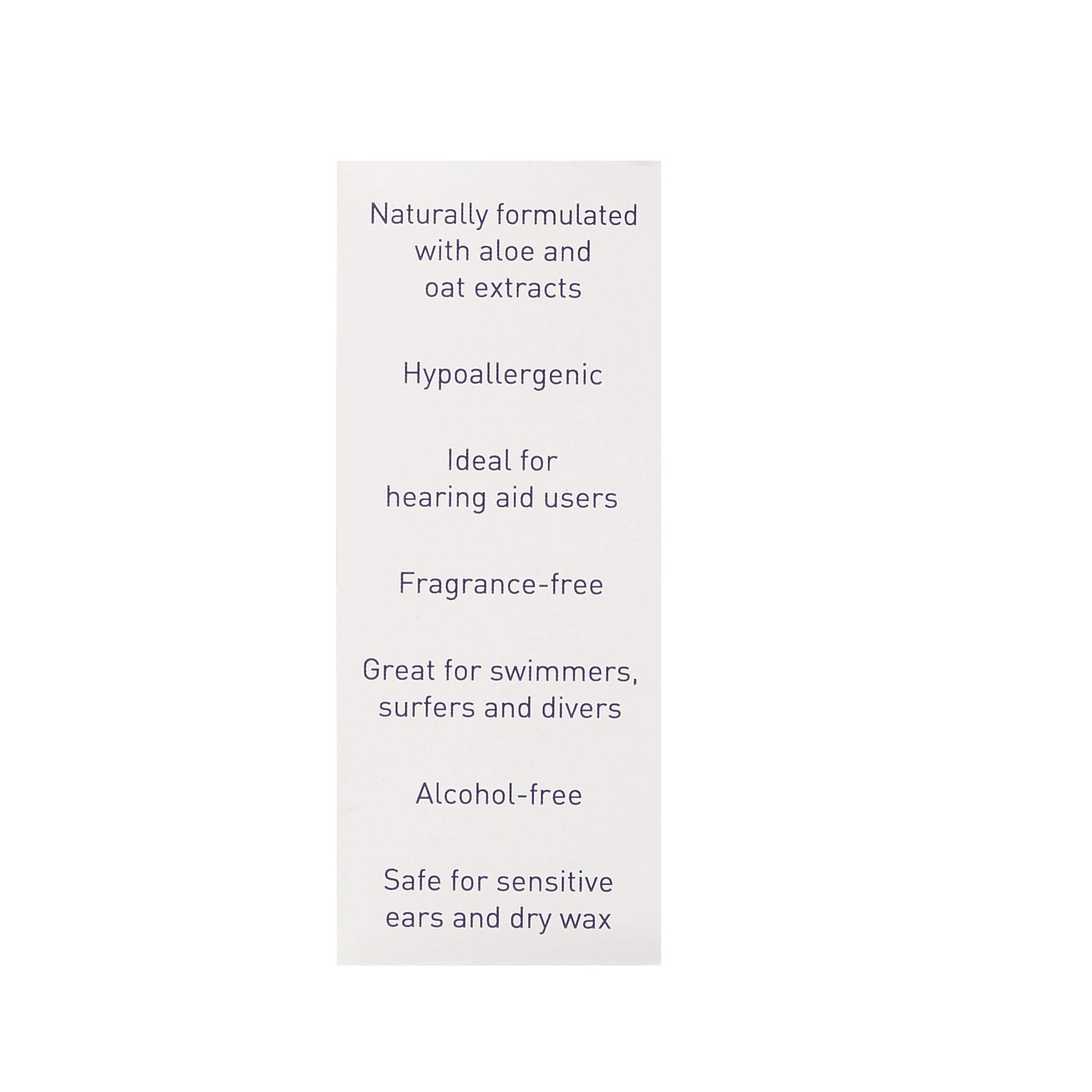 ear drops with added moisture benefits