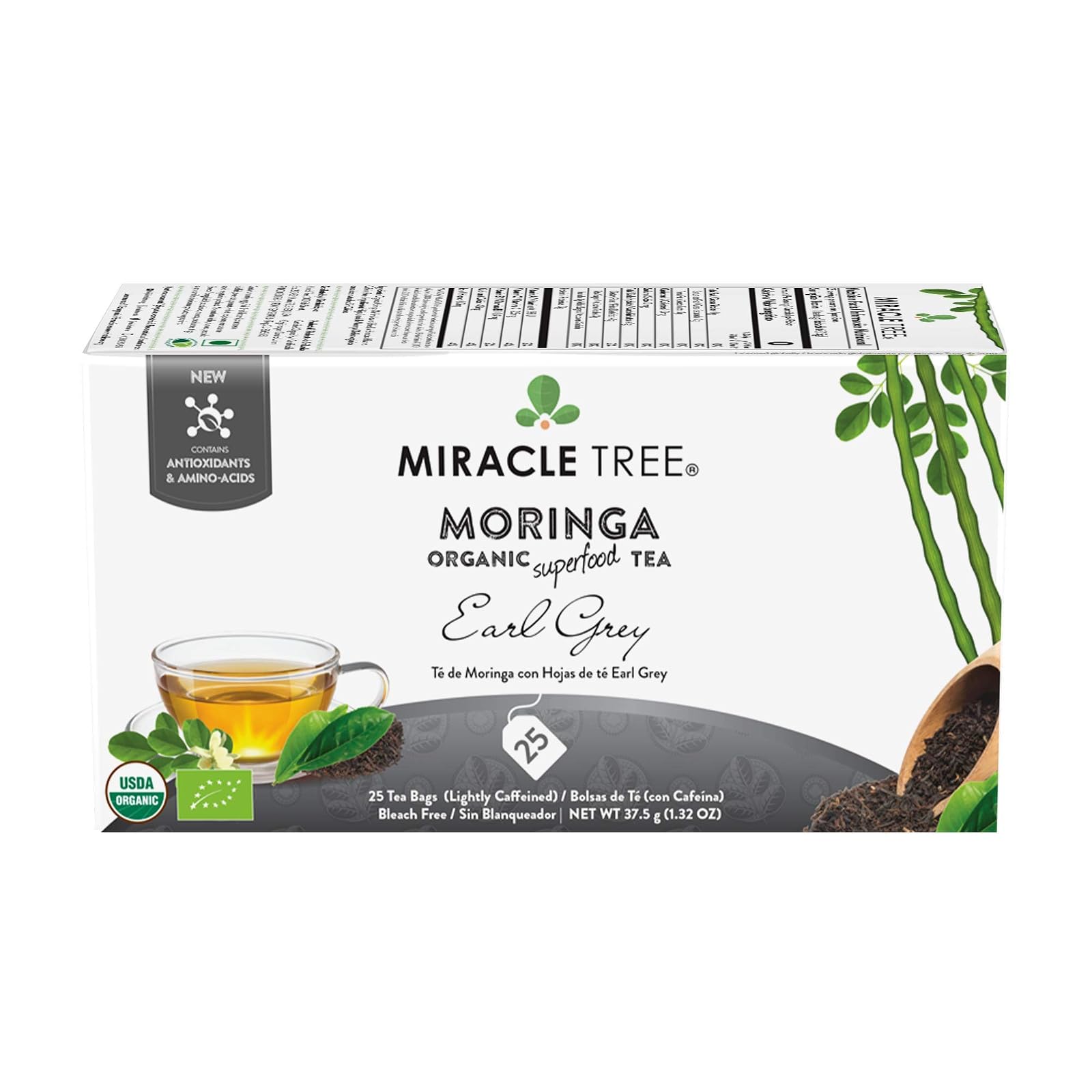 Earl Grey moringa tea blend