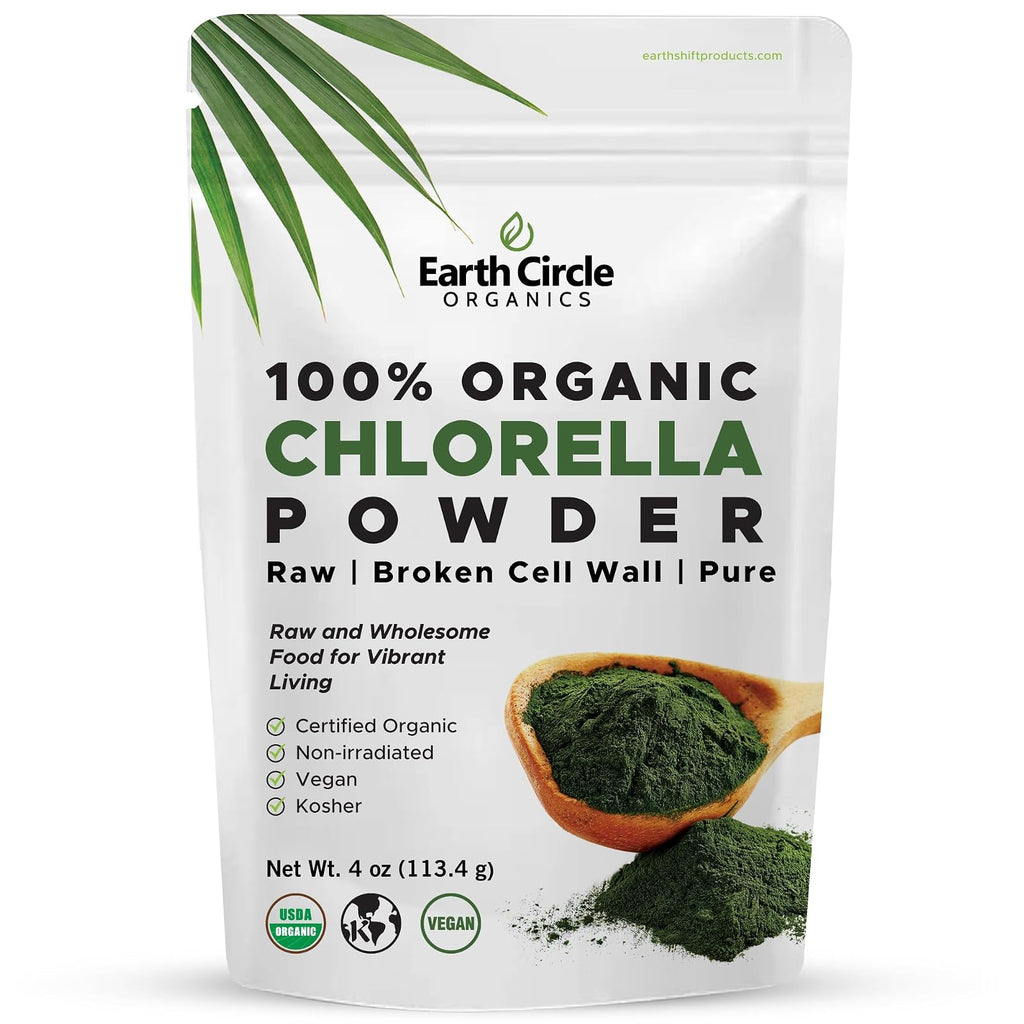 Earth Circle Organics chlorella powder benefits