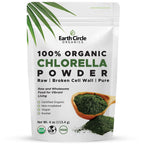 Earth Circle Organics chlorella powder benefits