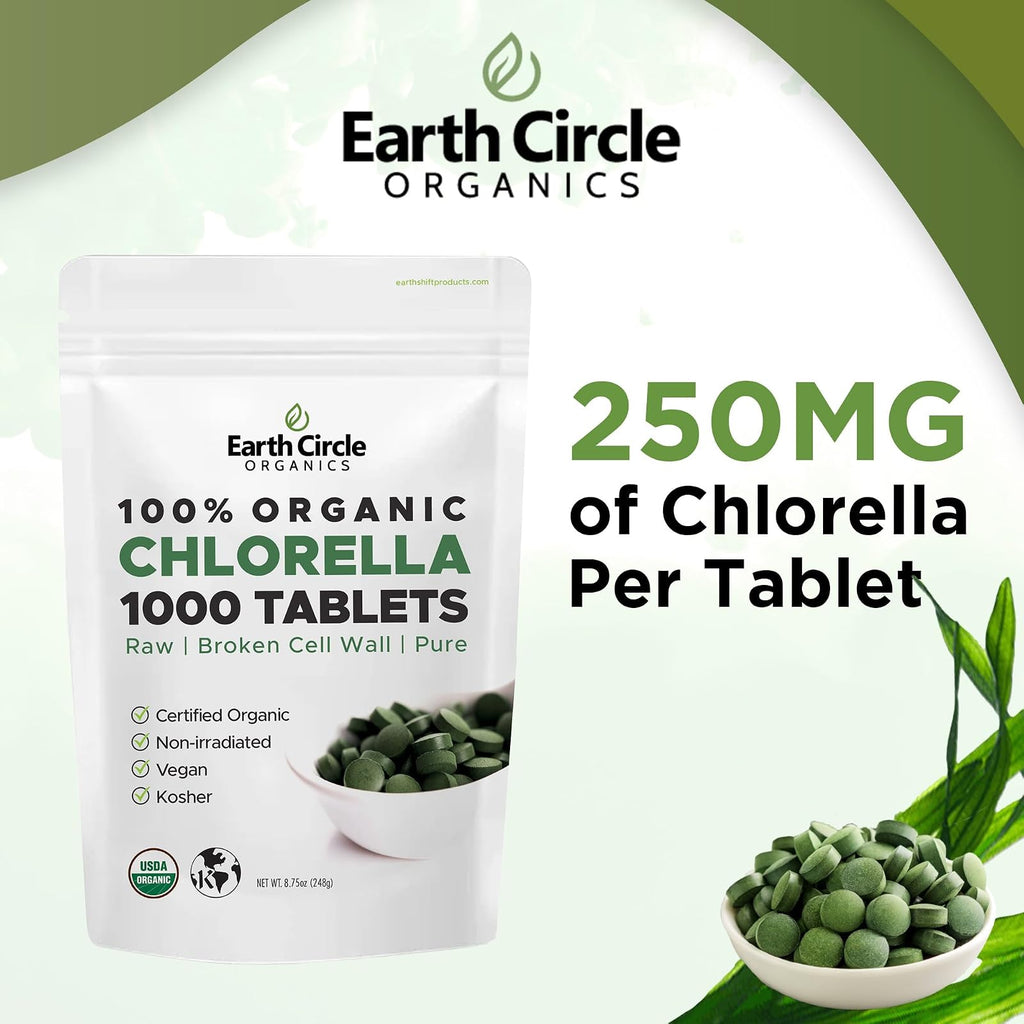 Earth Circle Organics chlorella supplement