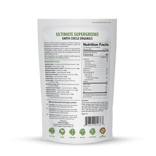 Earth Circle Organics health supplement
