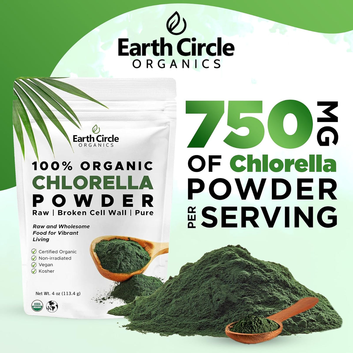 Earth Circle Organics superfood chlorella