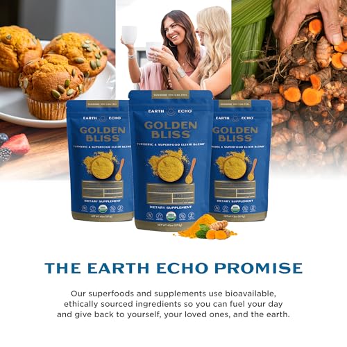 Earth Echo golden milk for vitality
