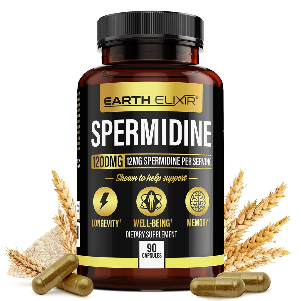 Earth Elixir spermidine capsules for vitality
