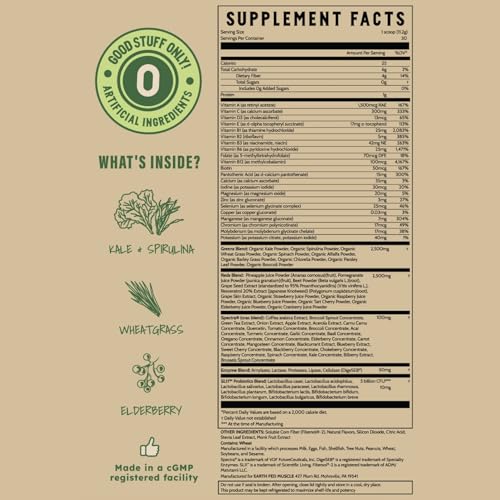 Earth Fed Muscle antioxidant-rich formula