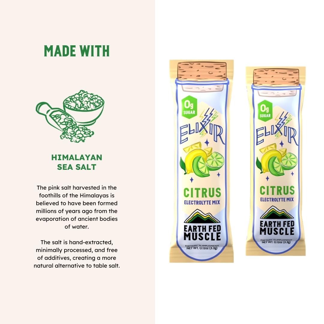 Earth Fed Muscle citrus electrolyte blend