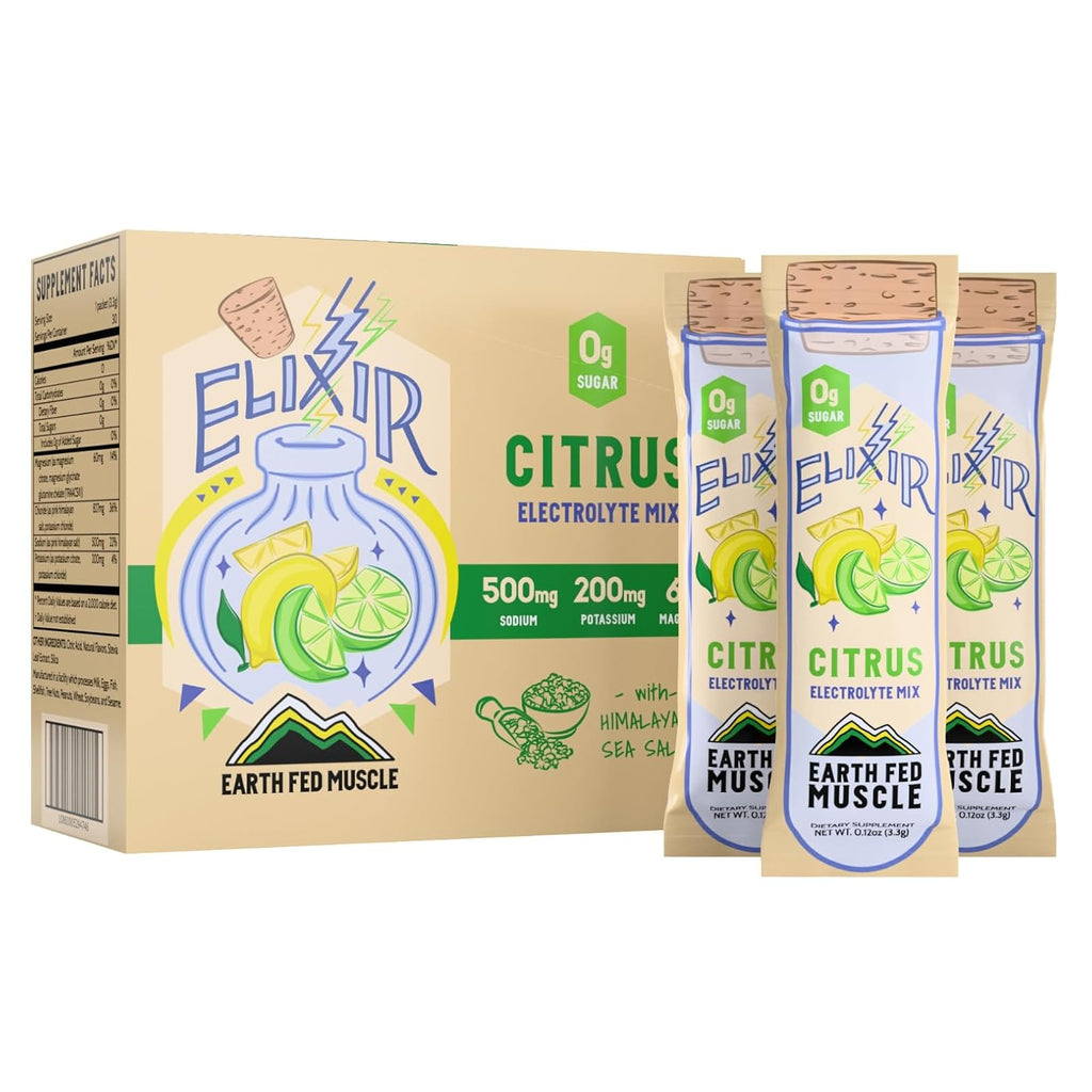 Earth Fed Muscle electrolyte powder packets