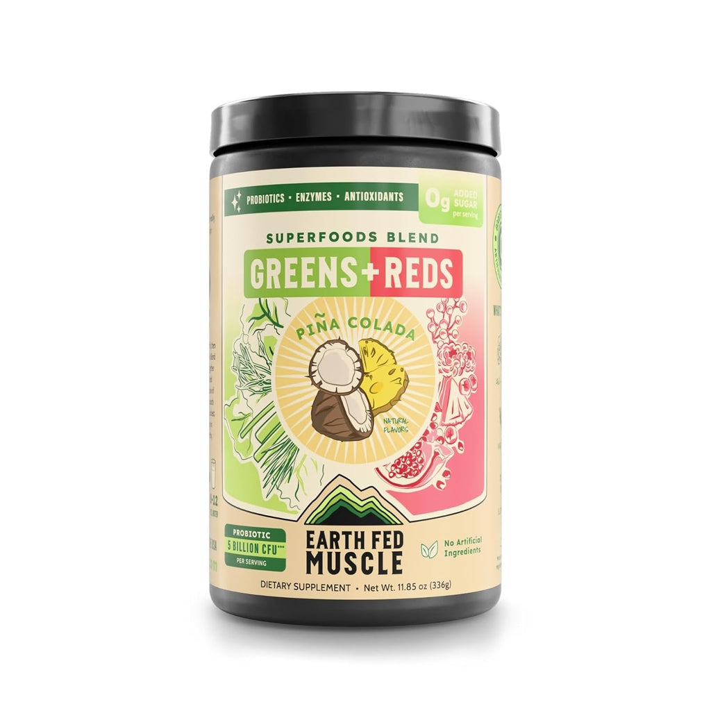 Earth Fed Muscle greens powders blend