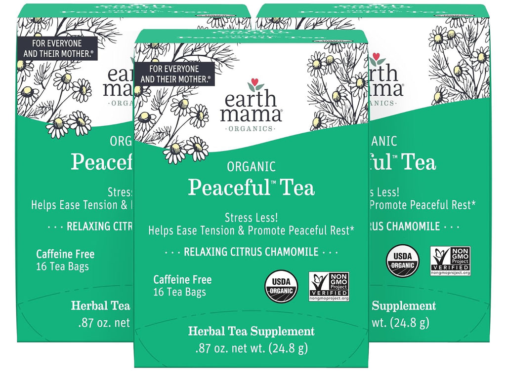 Earth Mama calming herbal tea