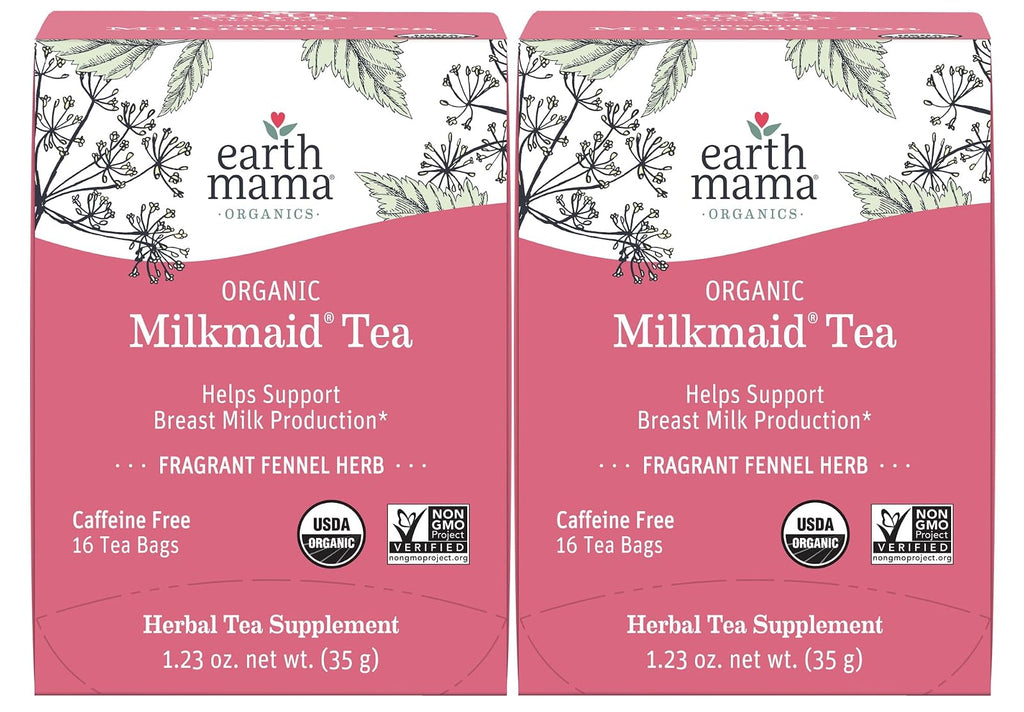 Earth Mama herbal tea for lactation