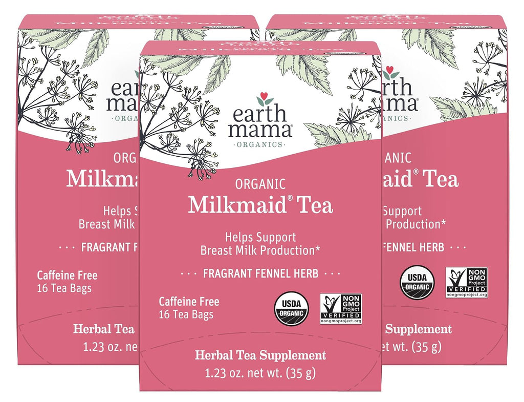 Earth Mama herbal tea for lactation