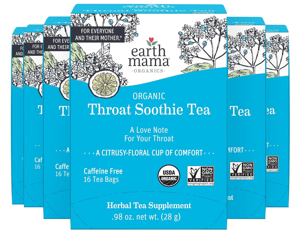 Earth Mama herbal tea for soothing