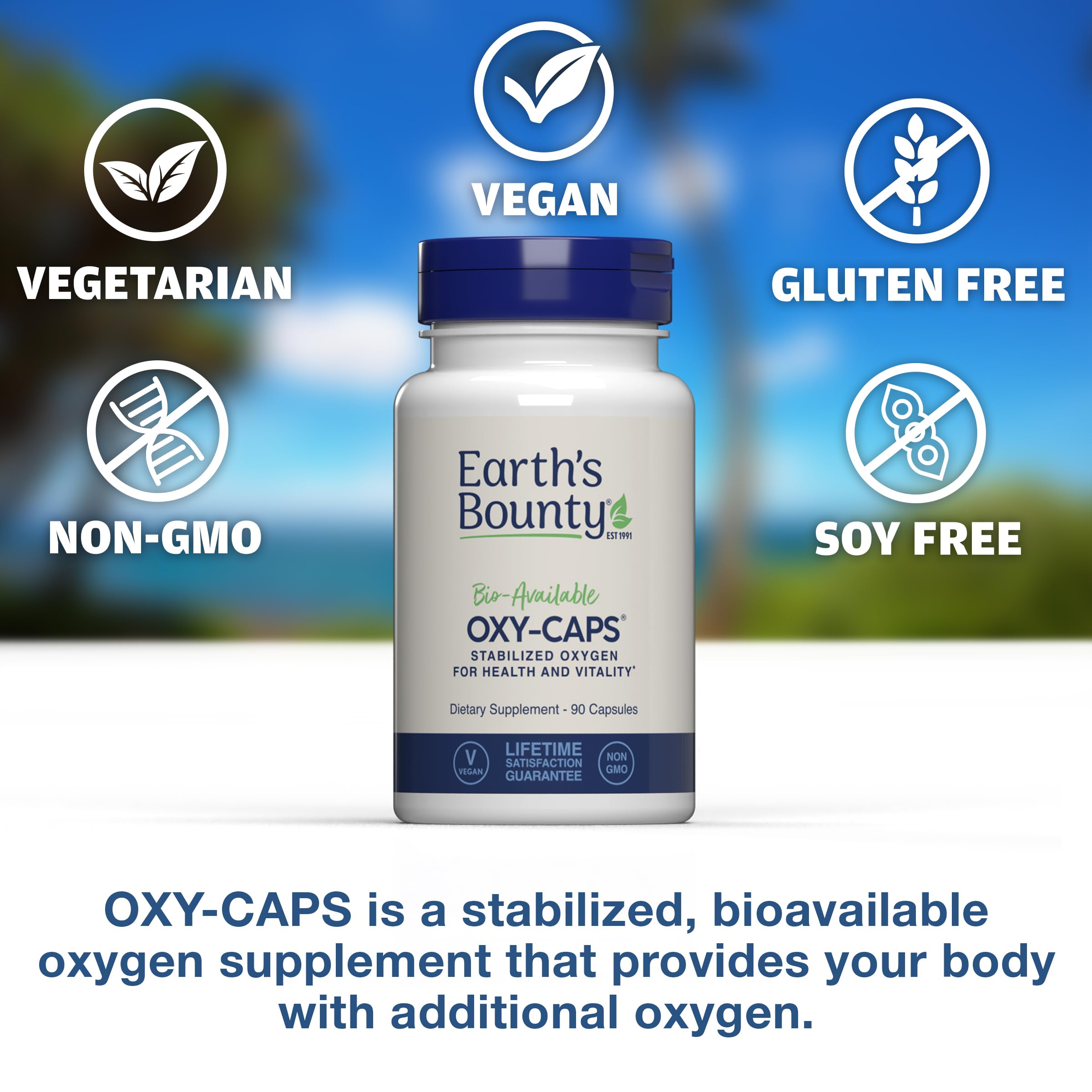 Earth's Bounty capsules for respiratory support