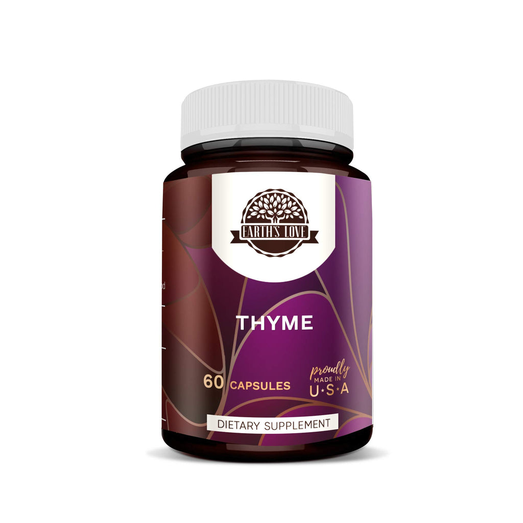 Earth's Love thyme herbal supplements