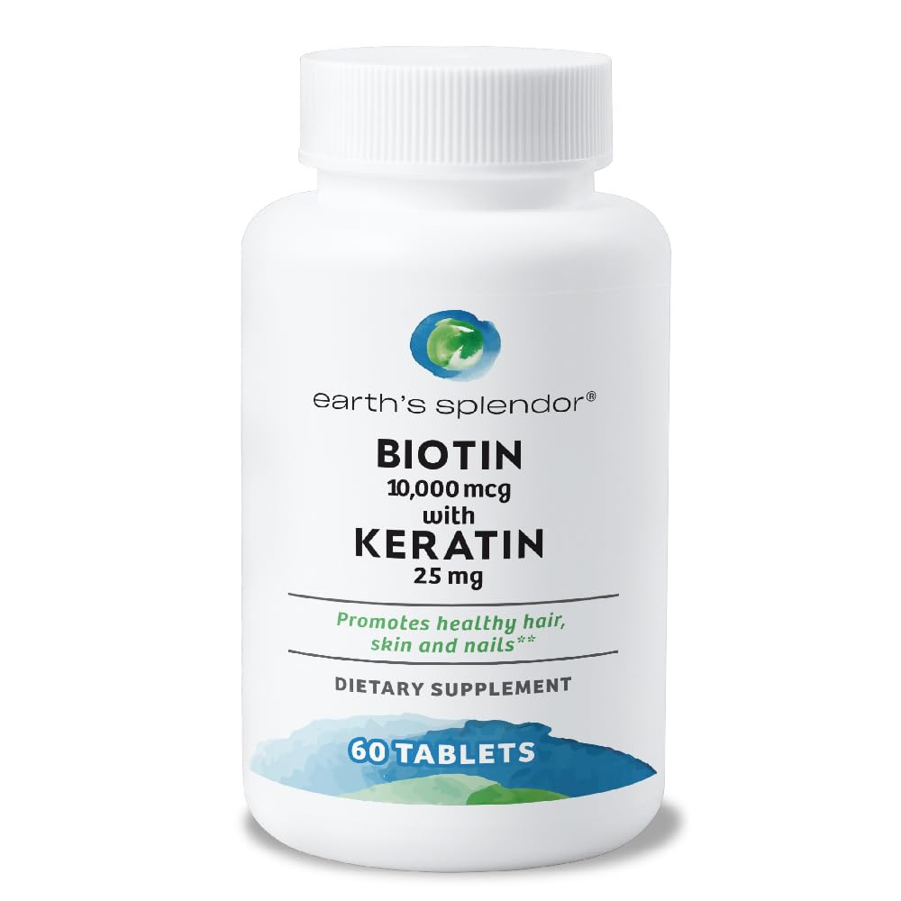 Earth's Splendor biotin 10000 mcg capsules