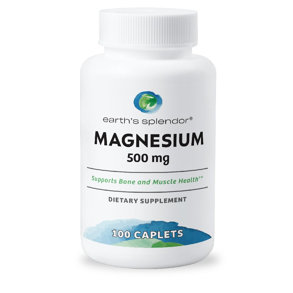 Earth's Splendor Magnesium 500 mg caplet