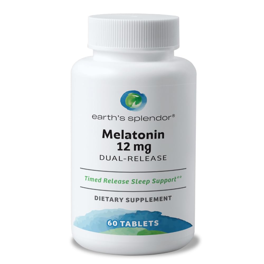Earth's Splendor melatonin 12 mg tablets