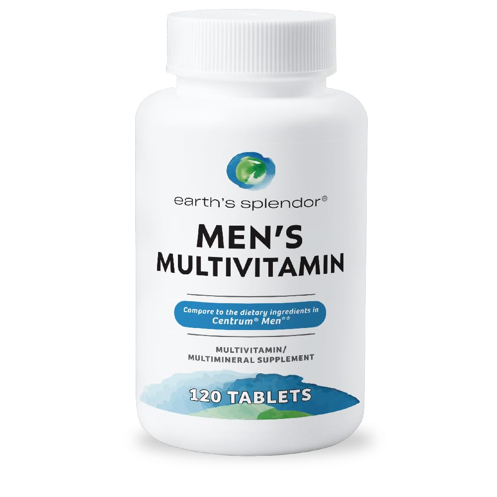 Earth's Splendor men's multivitamin tablets