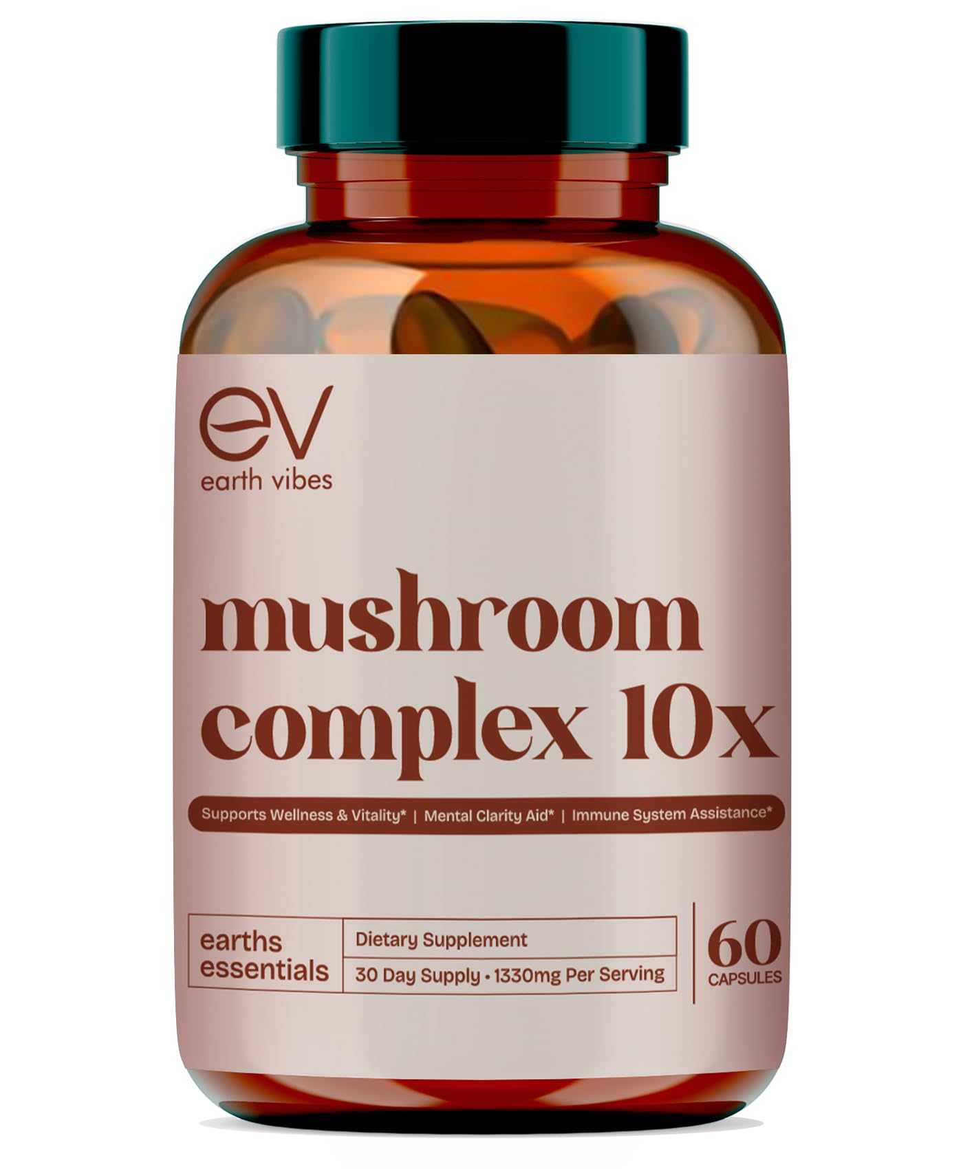 Earth Vibes mushroom complex for immunity