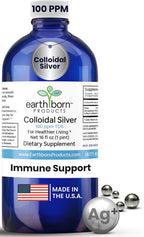 Earthborn colloidal silver liquid benefits
