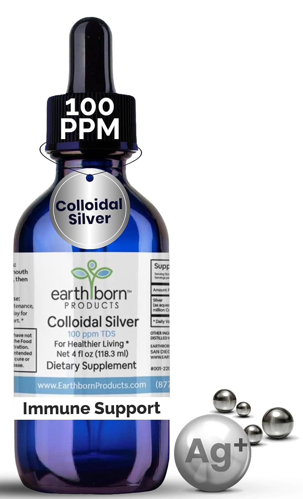 Earthborn colloidal silver liquid benefits