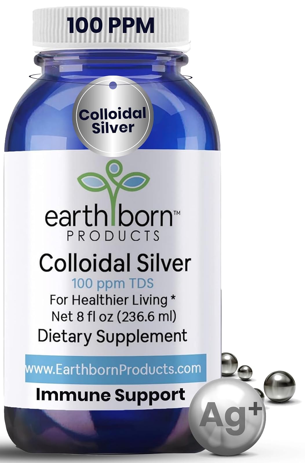 Earthborn colloidal silver liquid