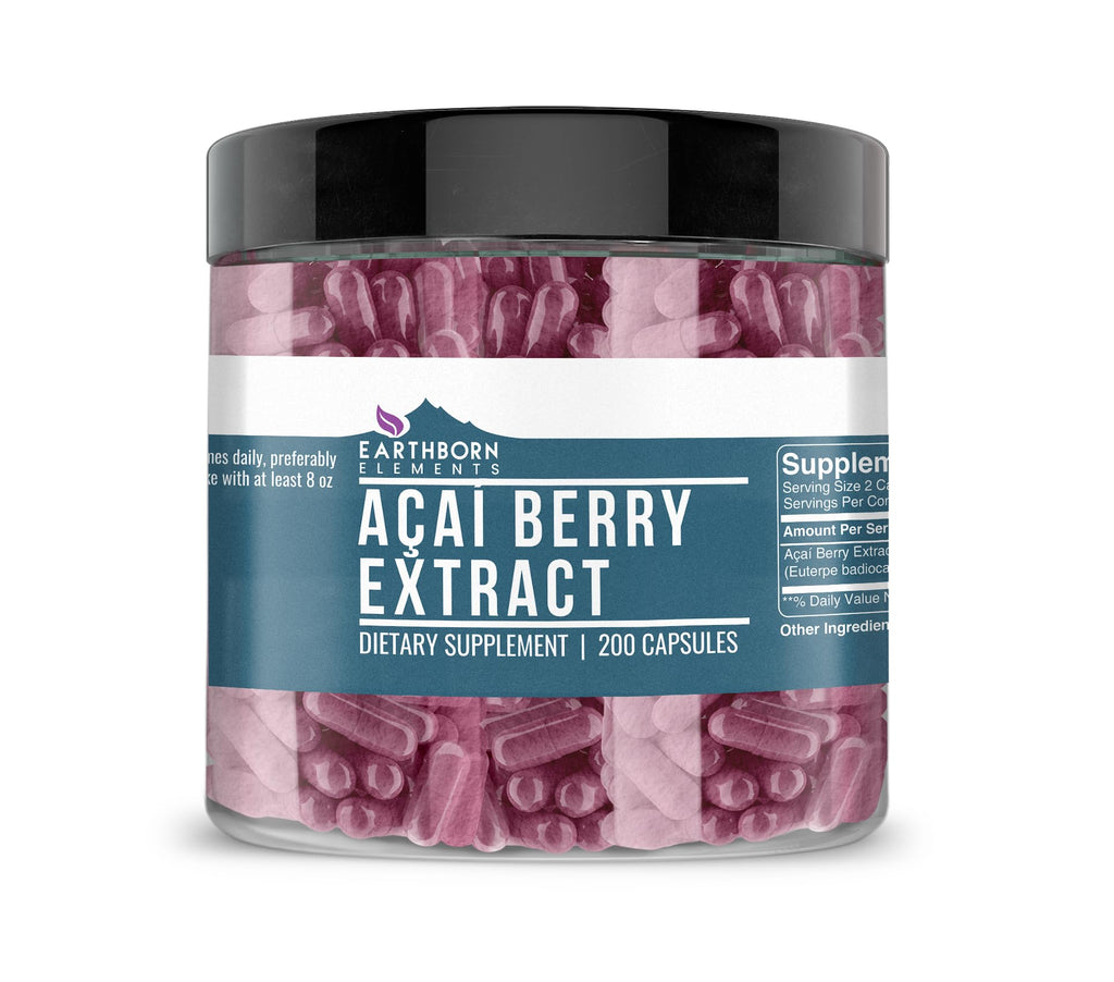 Earthborn Elements acai berry extract capsules