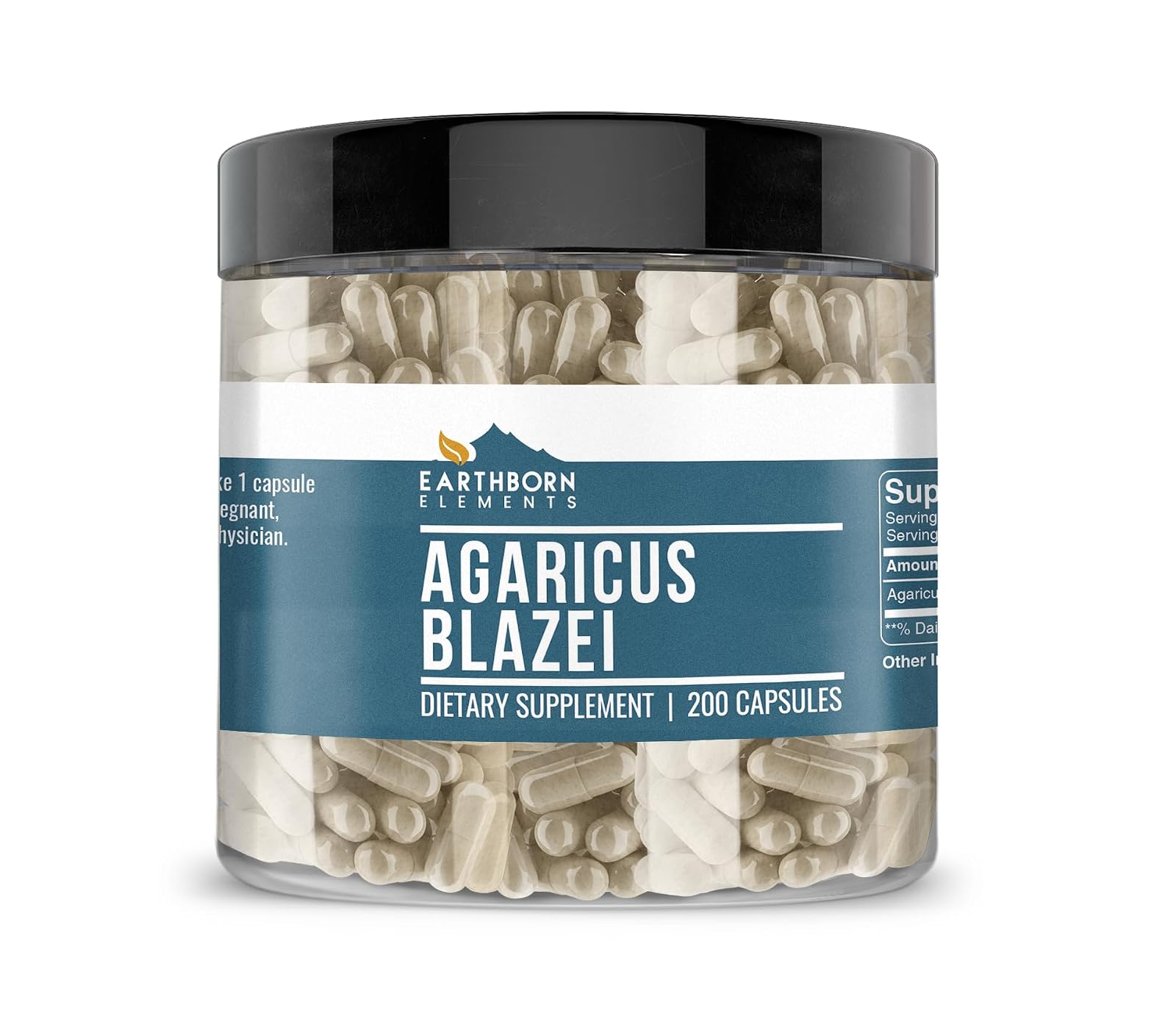 Earthborn Elements Agaricus Blazei capsules
