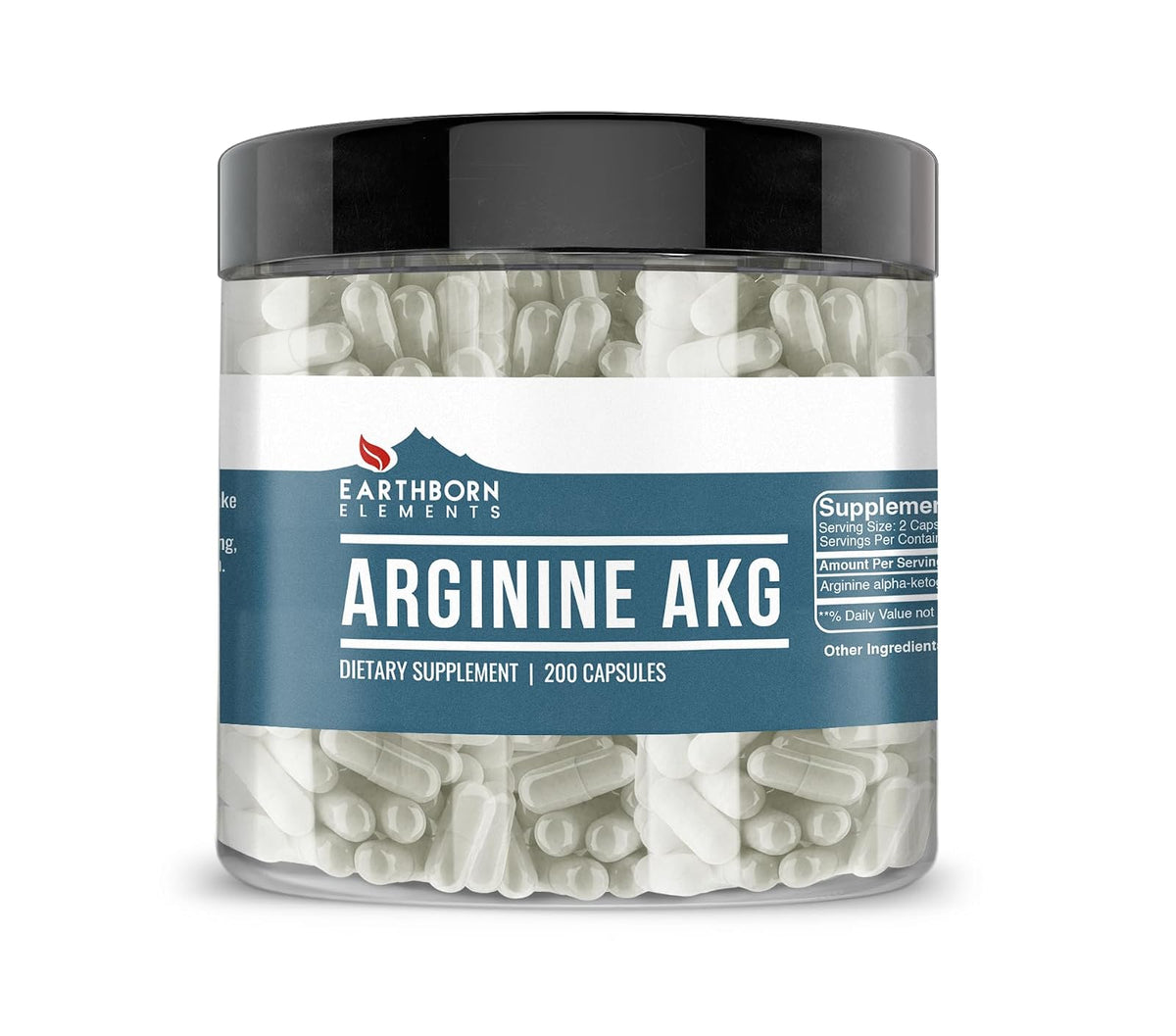 Earthborn Elements Arginine supplement capsules