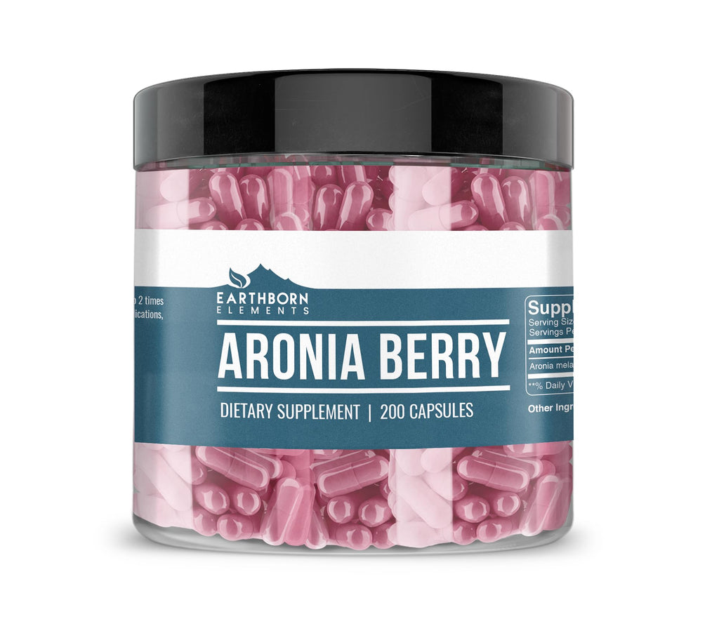 Earthborn Elements Aronia Berry capsules
