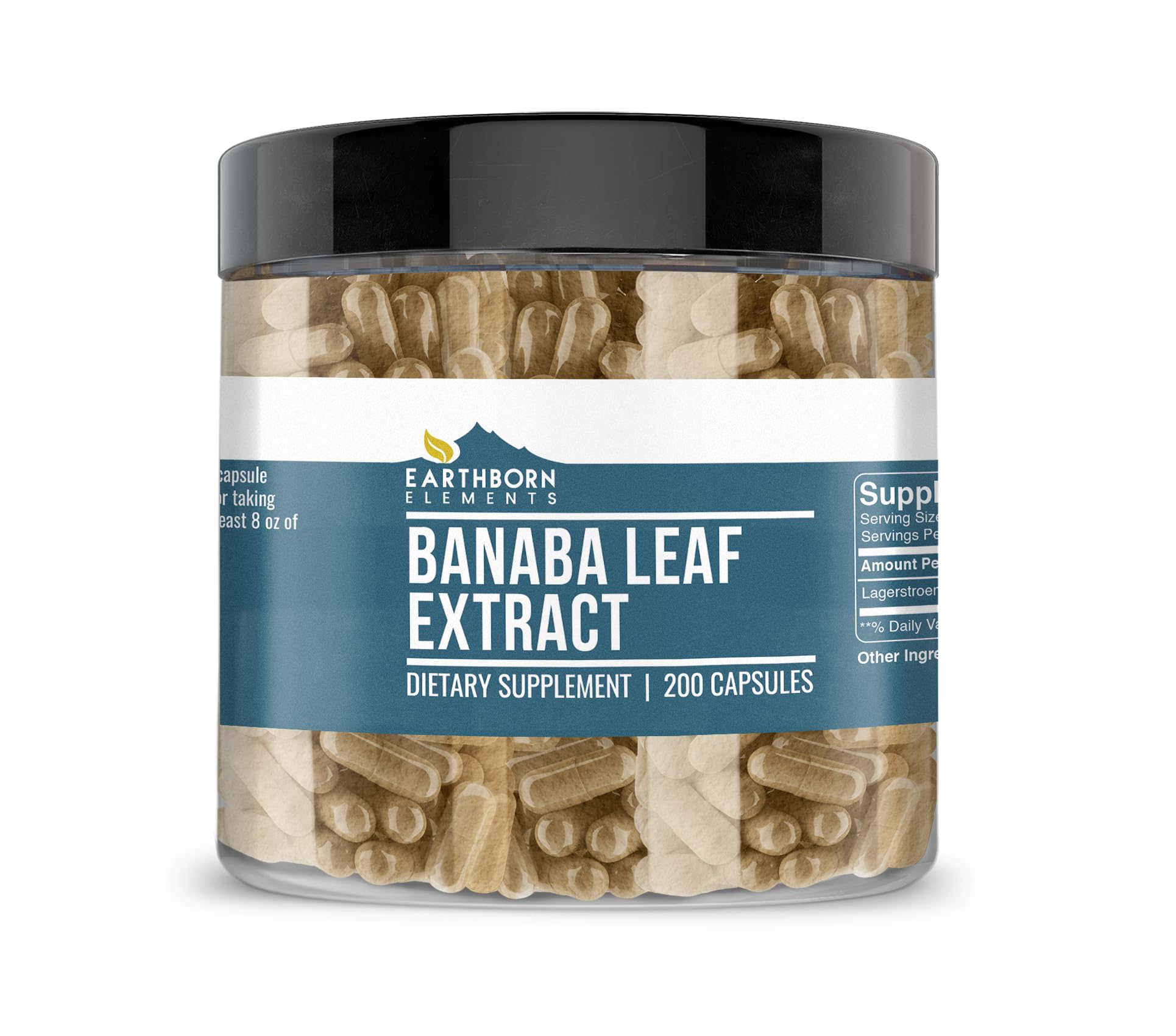 Earthborn Elements Banaba Leaf Extract capsules
