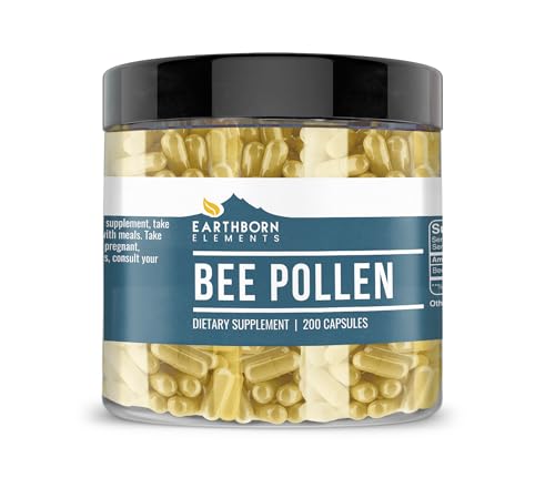Earthborn Elements bee pollen capsules