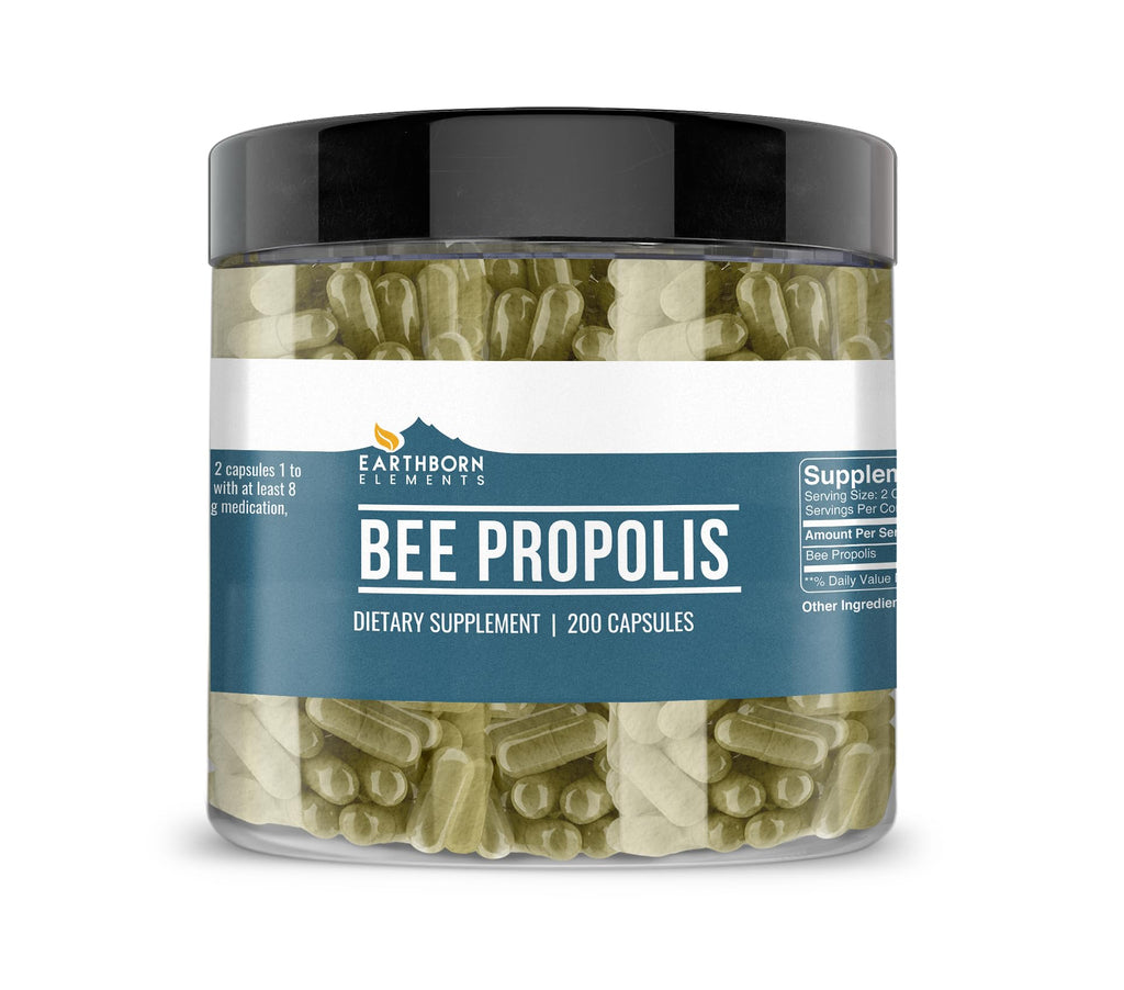 Earthborn Elements bee propolis capsules