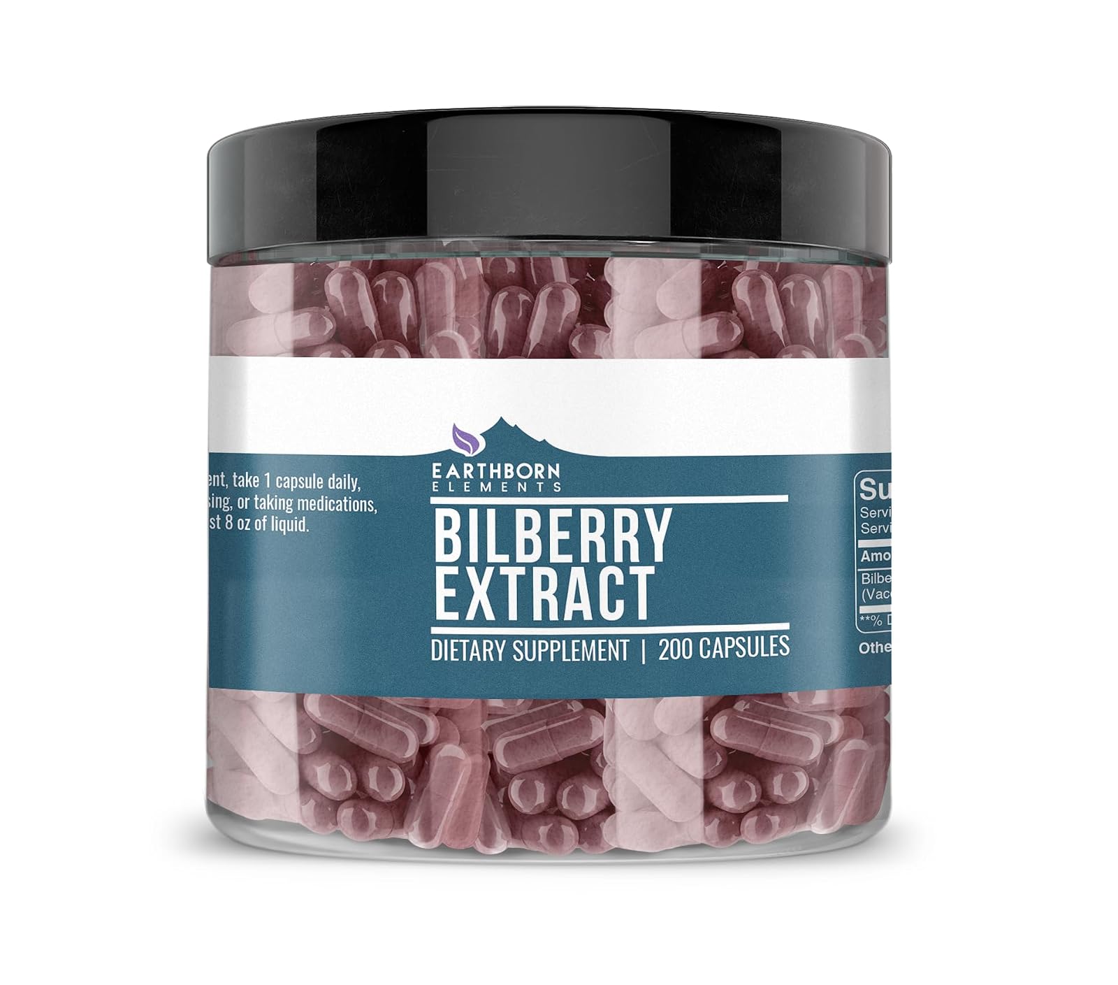 Earthborn Elements bilberry extract capsules