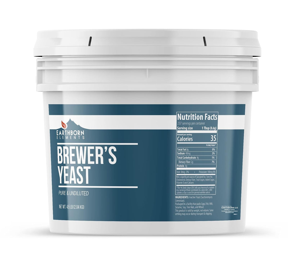 Earthborn Elements brewers yeast for baking