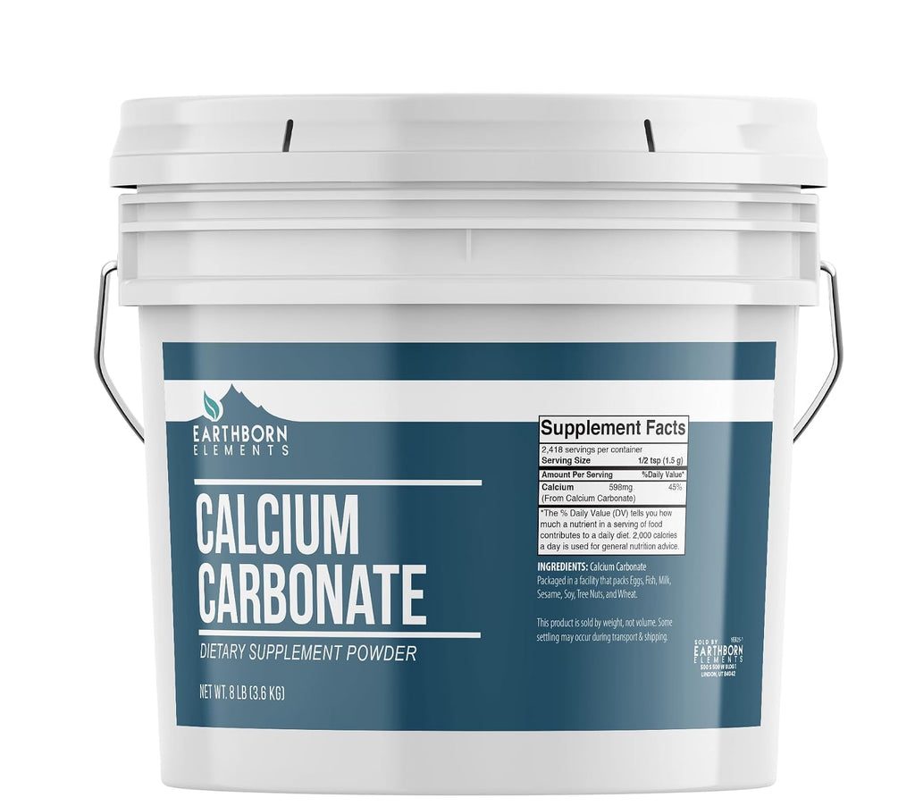Earthborn Elements calcium carbonate powder for baking