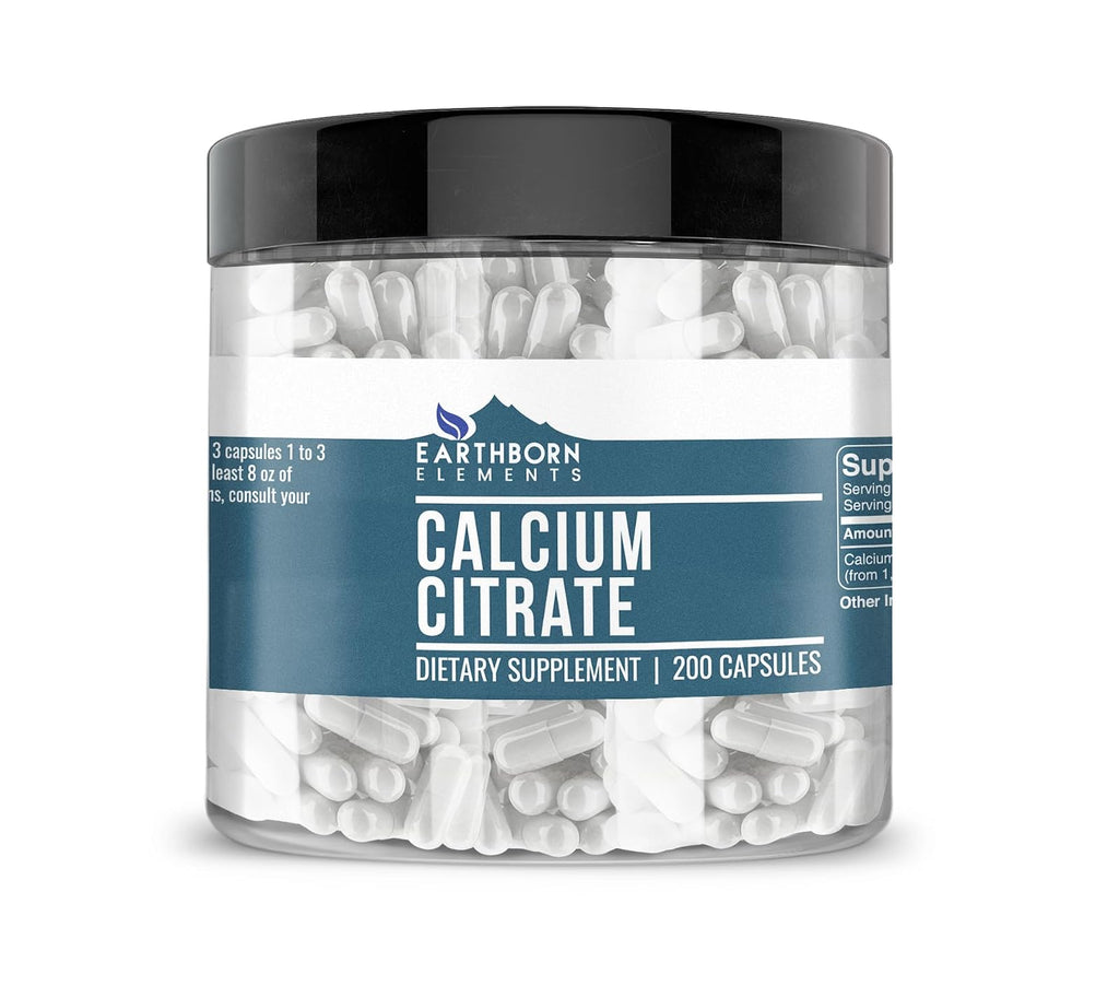 Earthborn Elements Calcium Citrate capsules