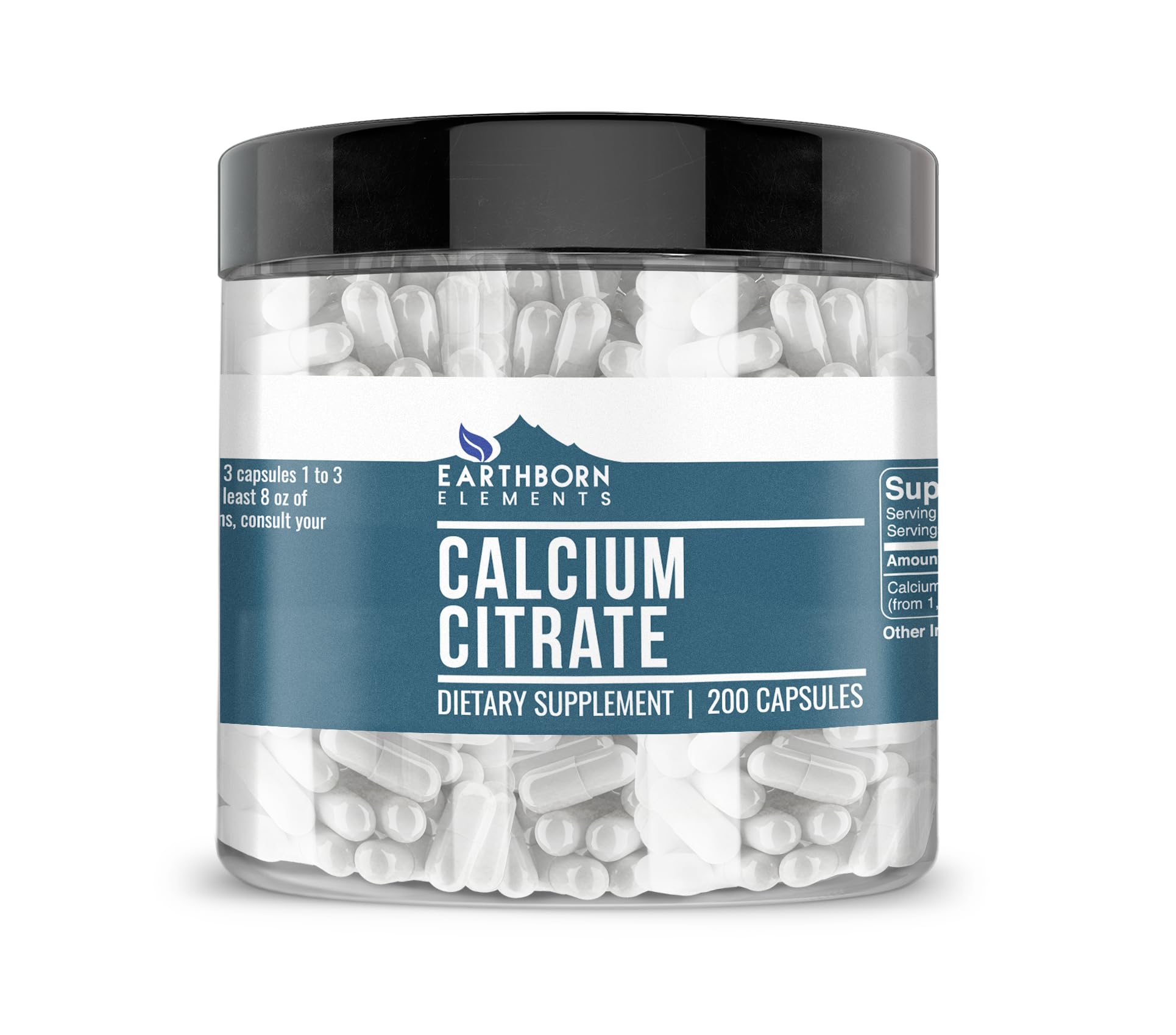 Earthborn Elements calcium supplement capsules