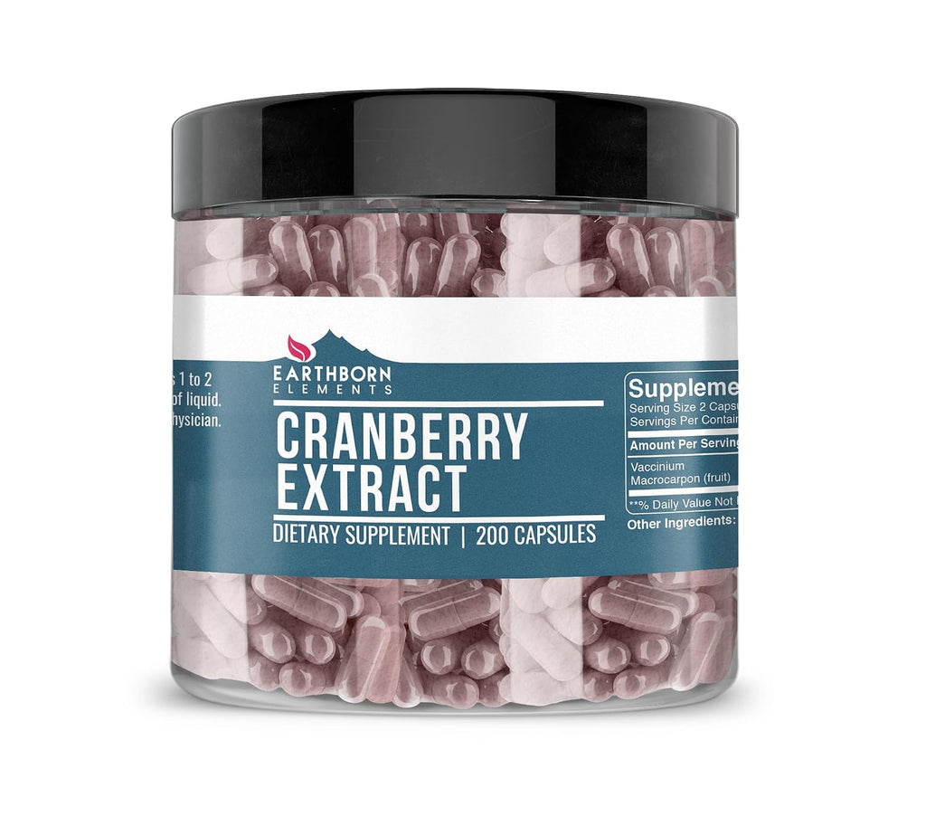 Earthborn Elements cranberry extract capsules