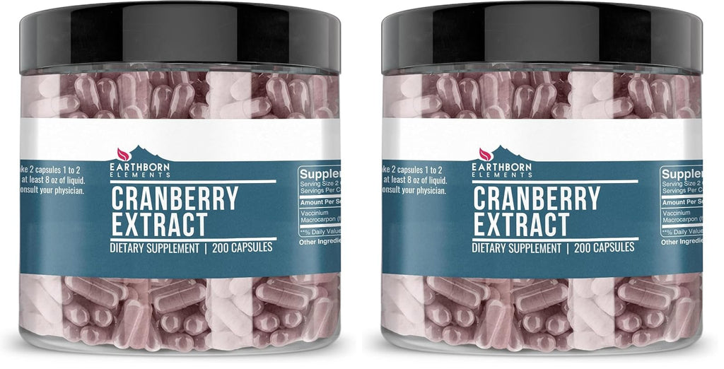 Earthborn Elements cranberry extract capsules