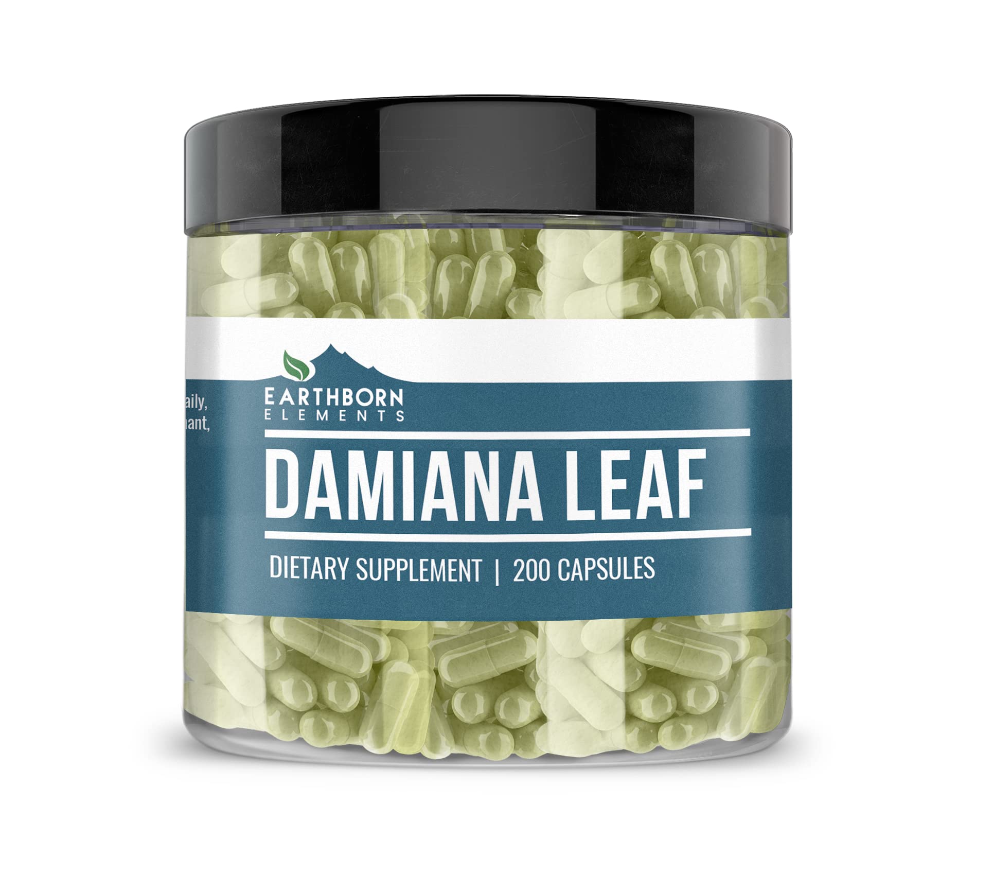 Earthborn Elements Damiana capsules for wellness