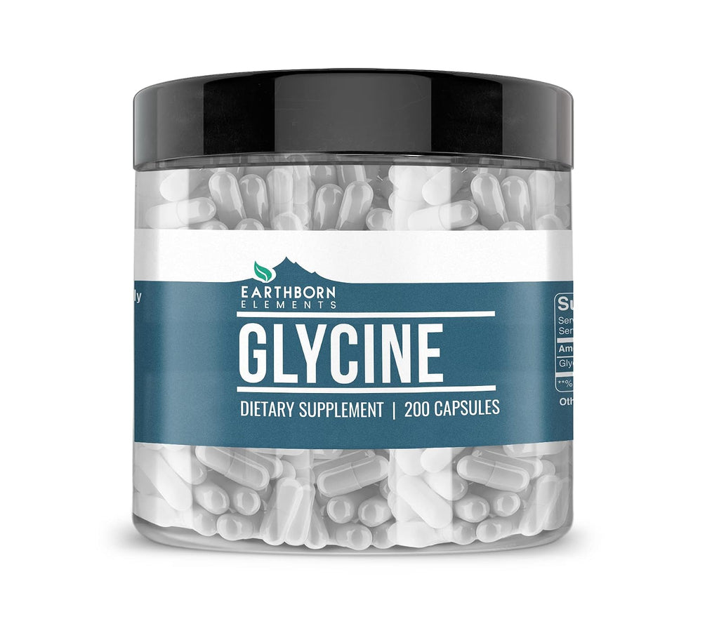 Earthborn Elements Glycine 1000 mg capsules