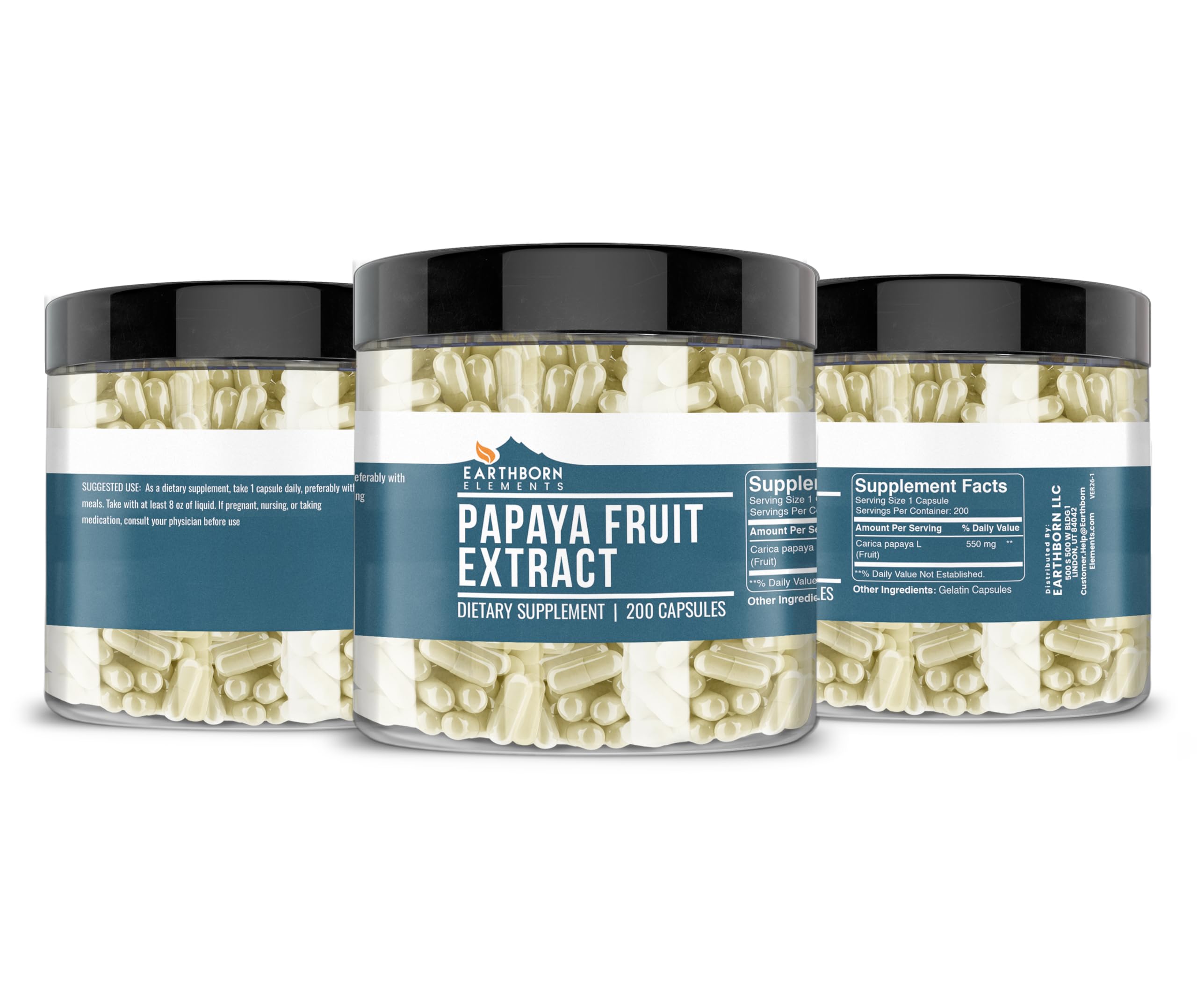 Earthborn Elements health supplement capsules