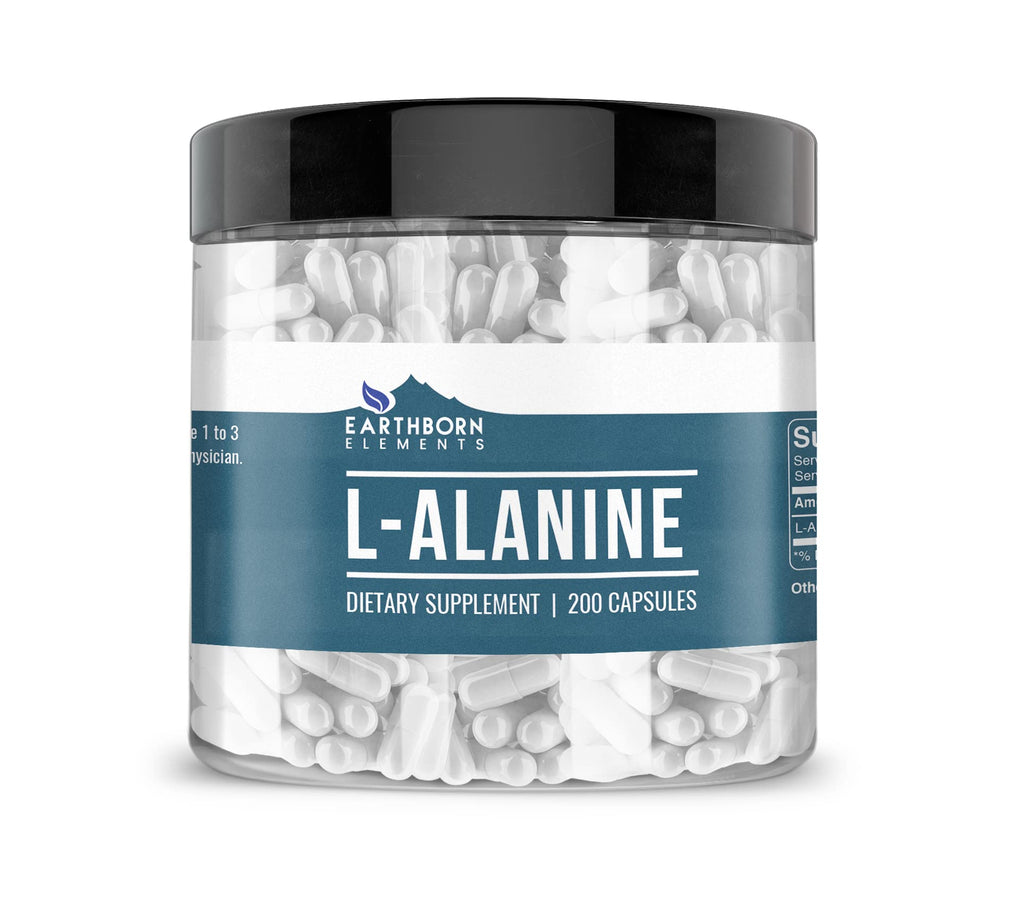 Earthborn Elements L-Alanine capsules for energy