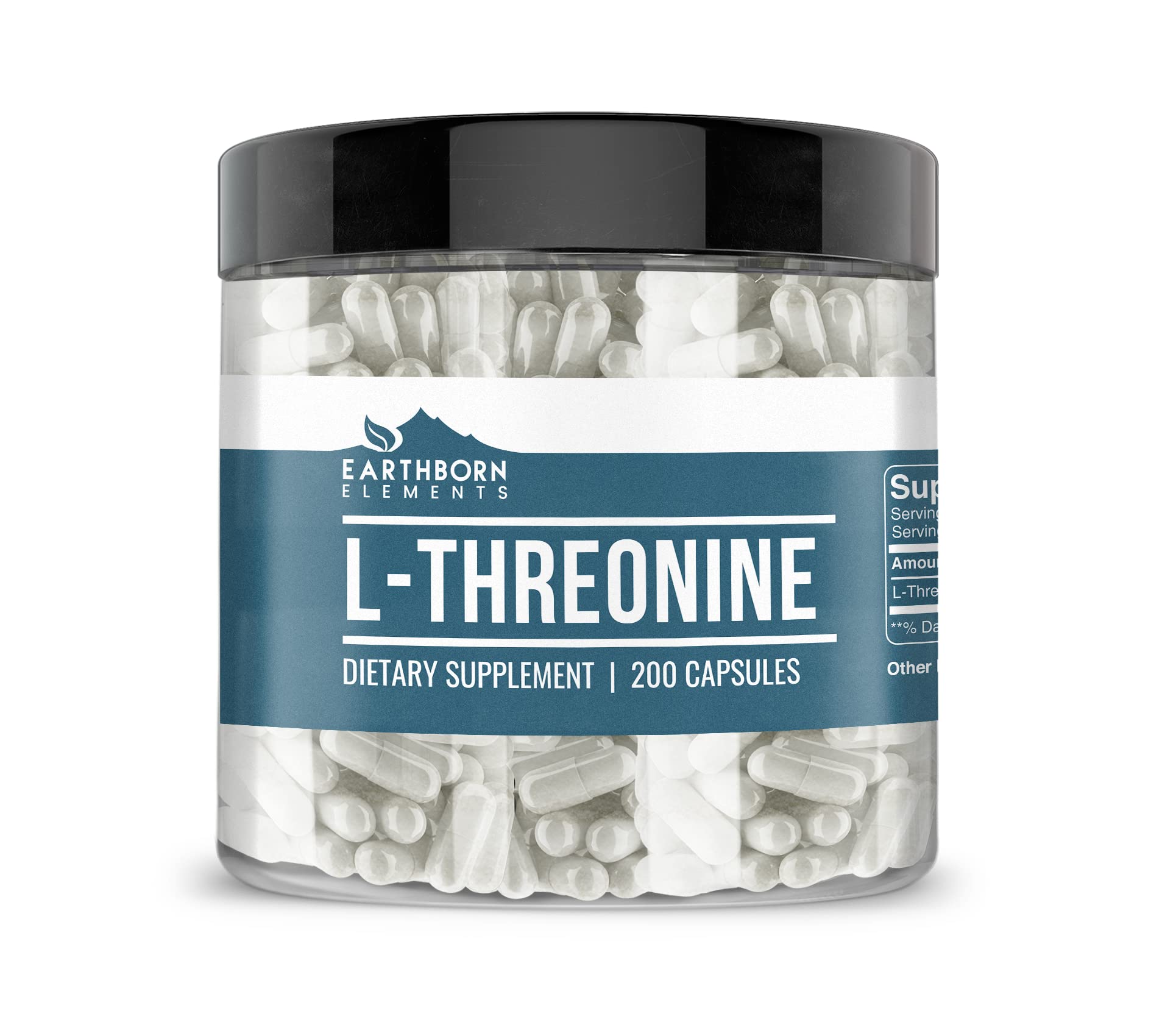 Earthborn Elements L-Threonine capsules for health