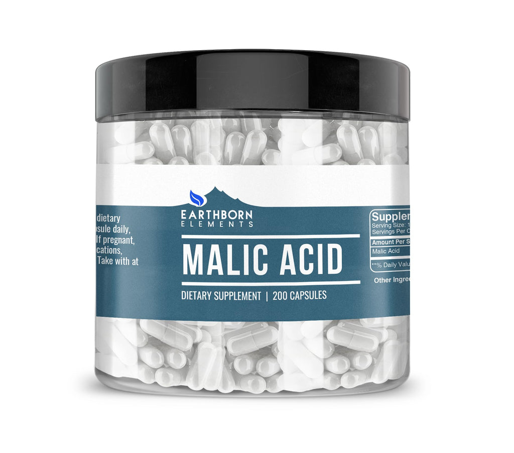 Earthborn Elements malic acid capsules