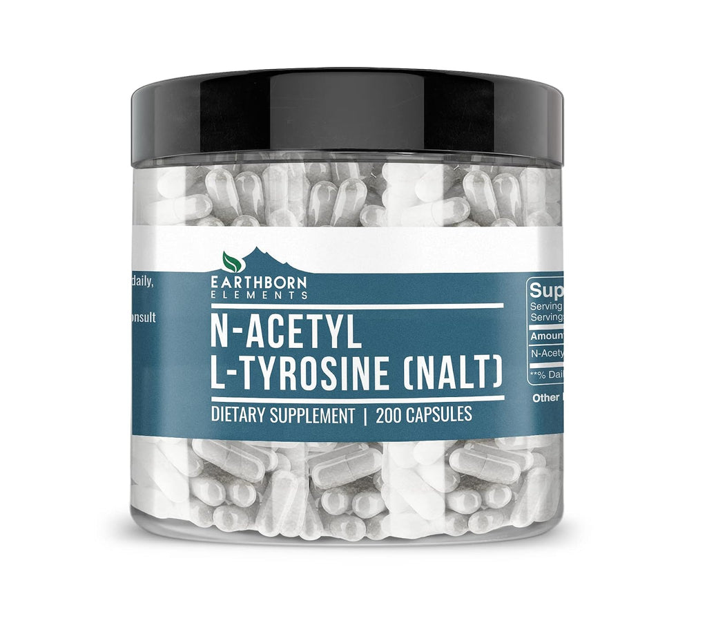 Earthborn Elements N-Acetyl L-Tyrosine capsules