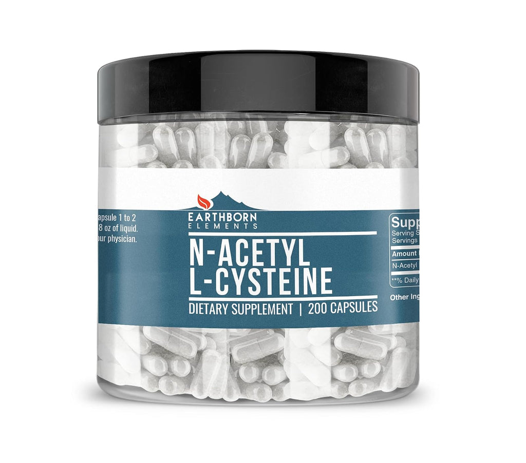 Earthborn Elements NAC capsules for wellness